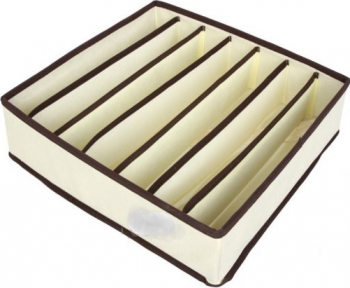 Organizator pliabil pentru sertar cu 7 compartimente pentru lenjerie de ...