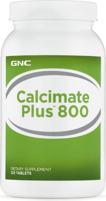 GNC Calcimate Plus and trade 800 Citrat Malat de Calciu 120 tb la CEL.ro