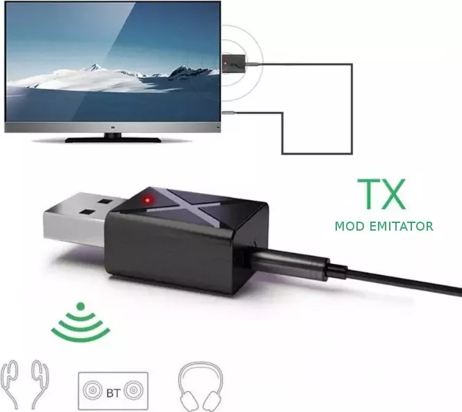 Emitator receptor Bluetooth audio jack 3.5 mm. la CEL.ro